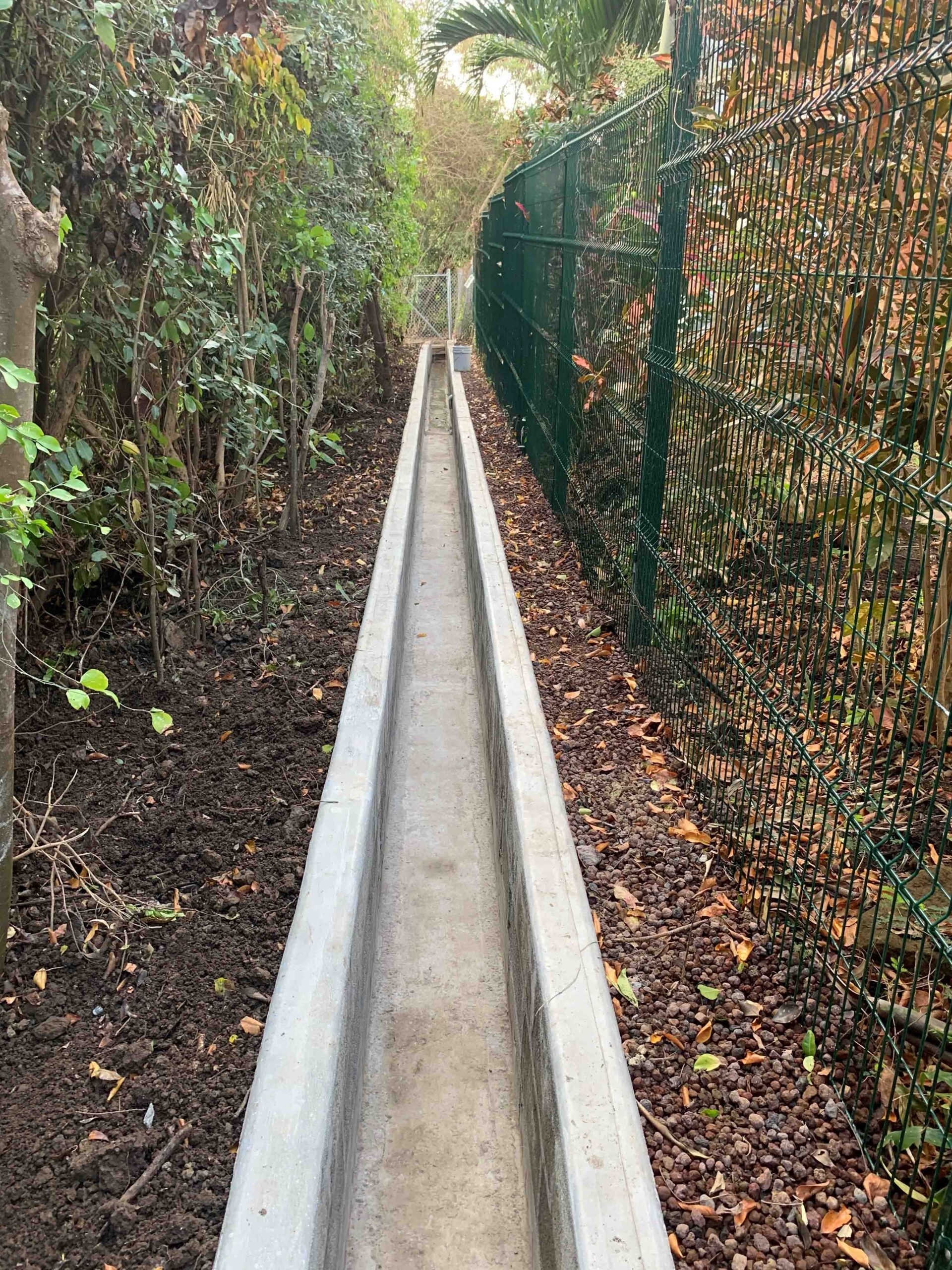 Drainage works at the High Commission in St. George’s - FCDO Services